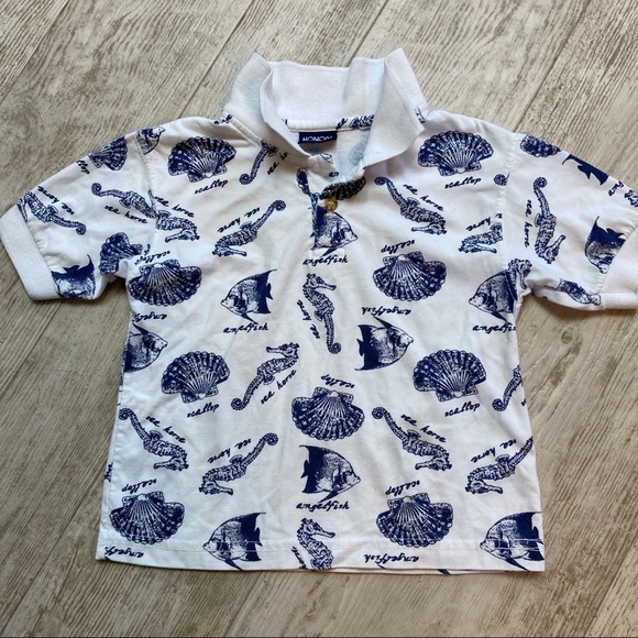 Honors | Shirts & Tops | Vintage Boys Oceanic Polo | Poshmark
